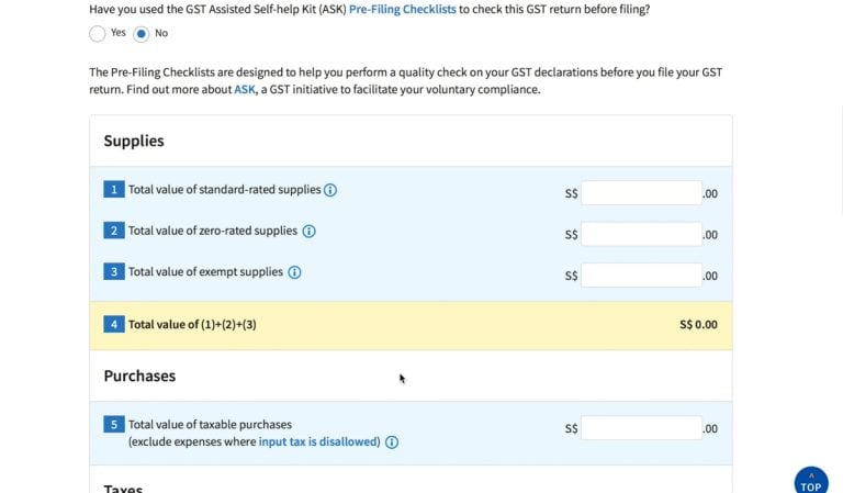 A basic guide to GST F5 Form Submission to IRAS - Paul Wan & Co